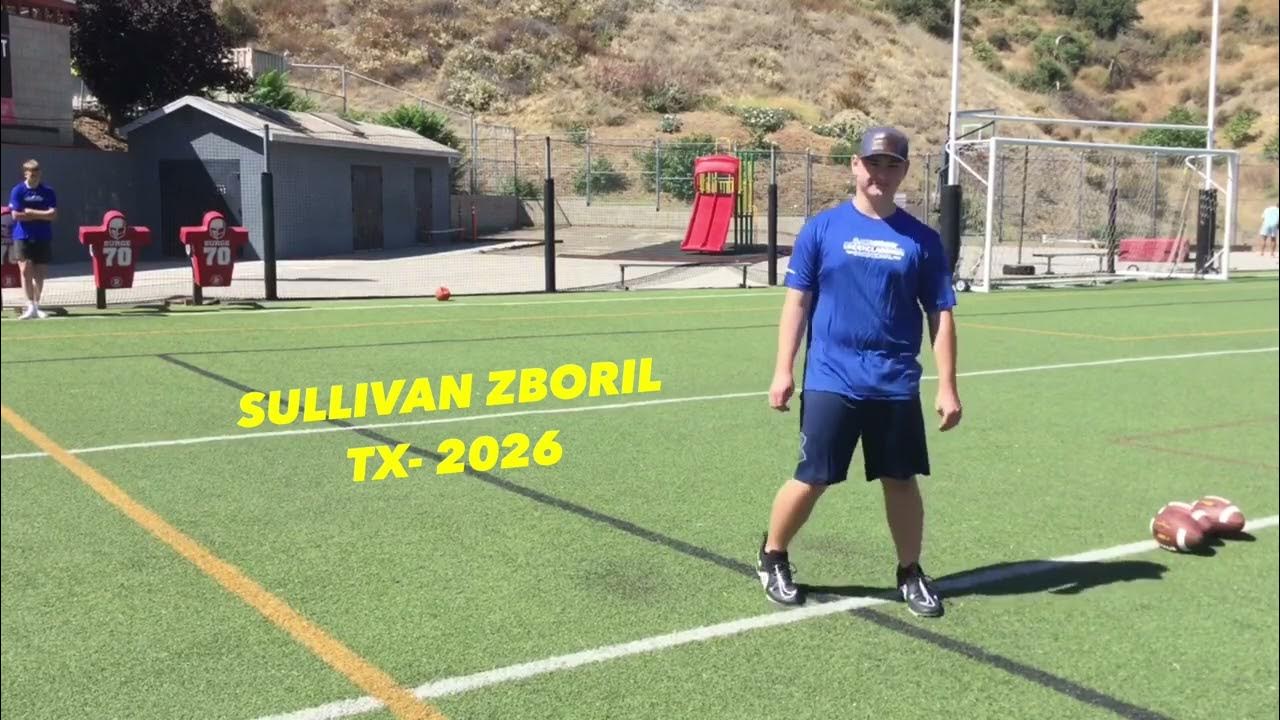 Rubio Long Snapping, Sullivan Zboril, Underclassmen Invitational on July 15-16th, 2023 - YouTube