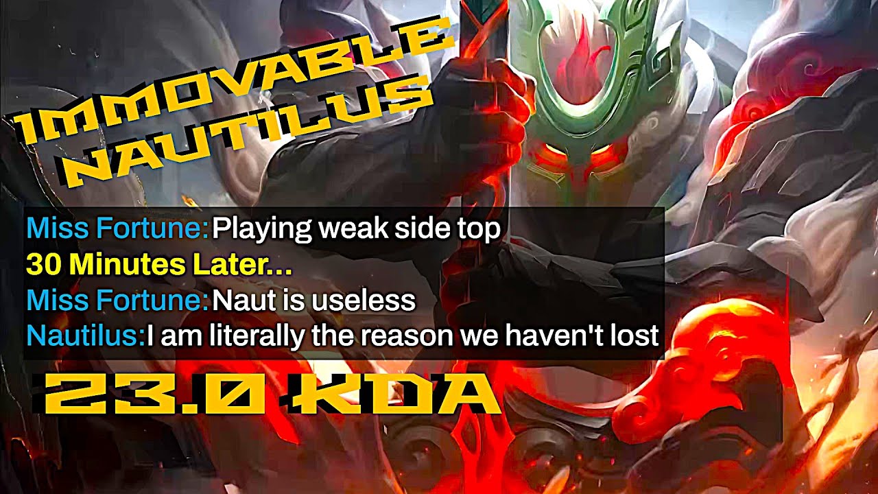 The Most INSANE Base Defense from a Nautilus Top You Will Ever See (IMMOVABLE NAUTILUS) - YouTube