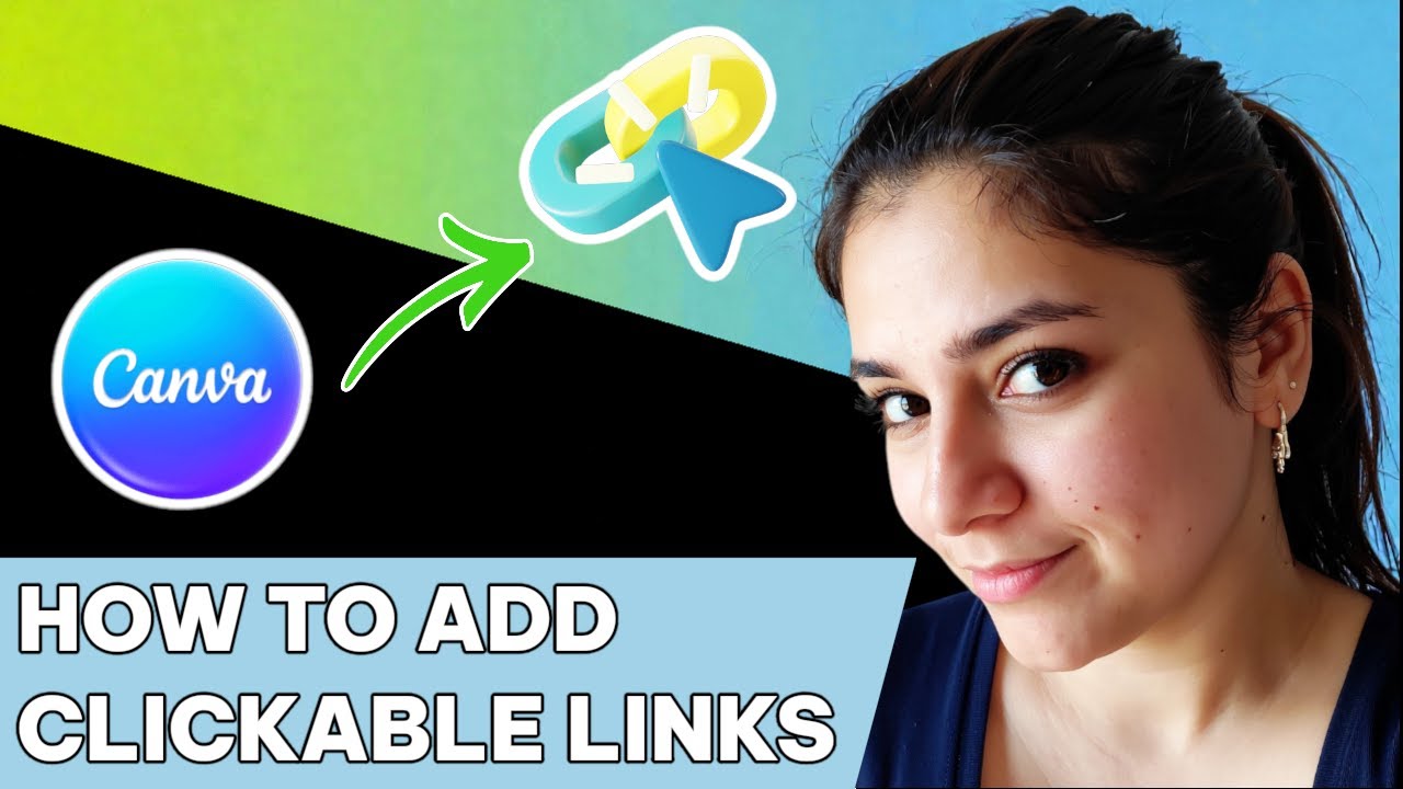 How to add clickable links to Canva - YouTube