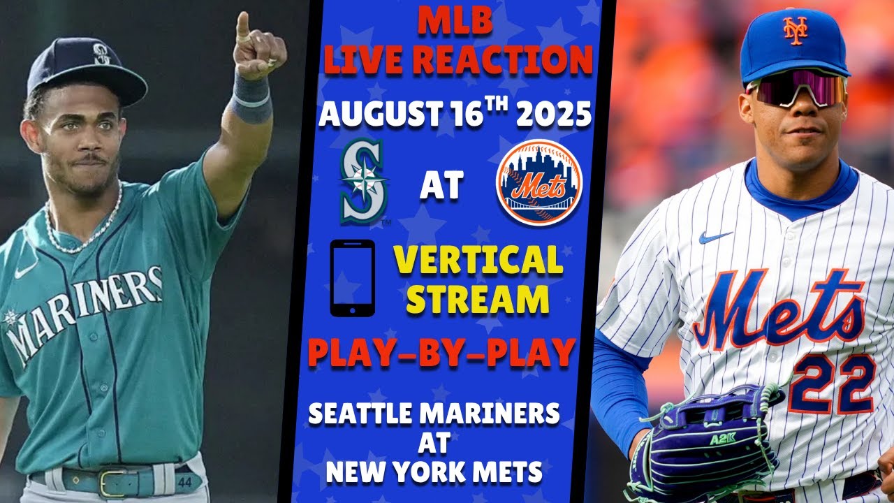 Mets vs Mariners🔥Live Reaction & Play-by-Play! - YouTube