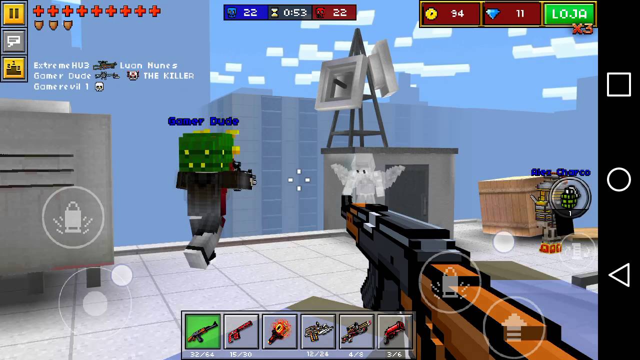 Pixel gun 3d #2 - YouTube