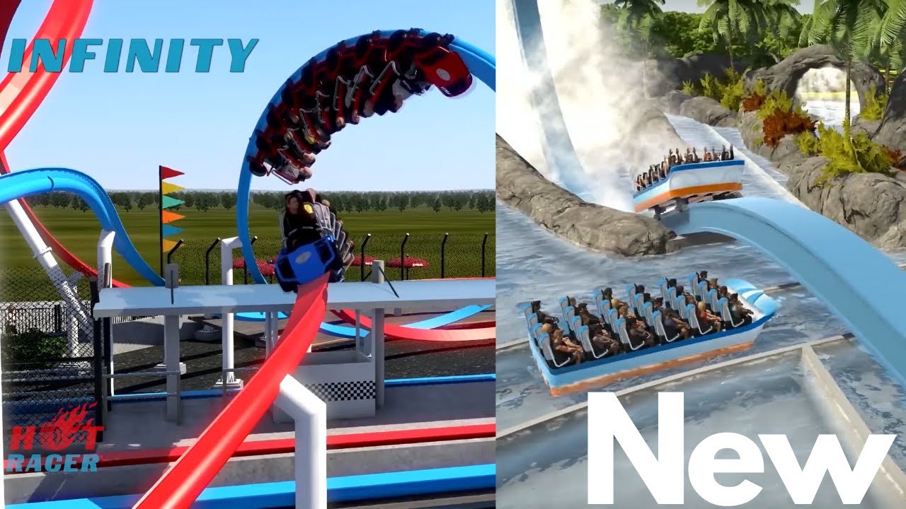 Intamin New Roller Coaster Concepts - YouTube