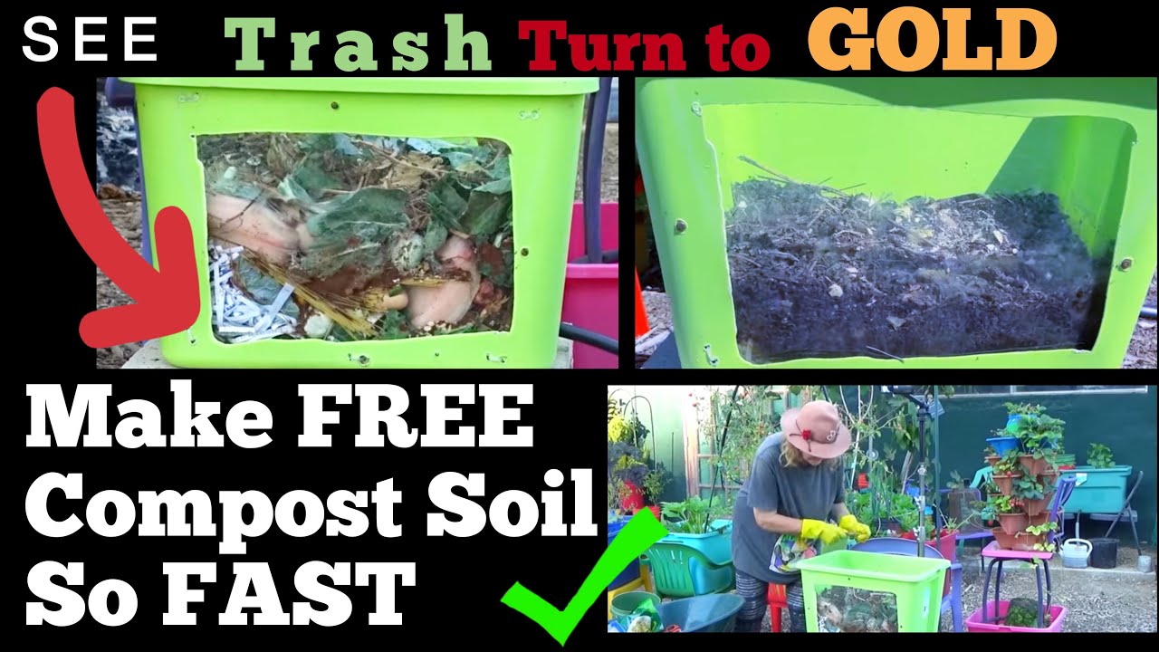 HOW to Make Compost WATCH This BEFORE You Make Compost SEE What Can be ...