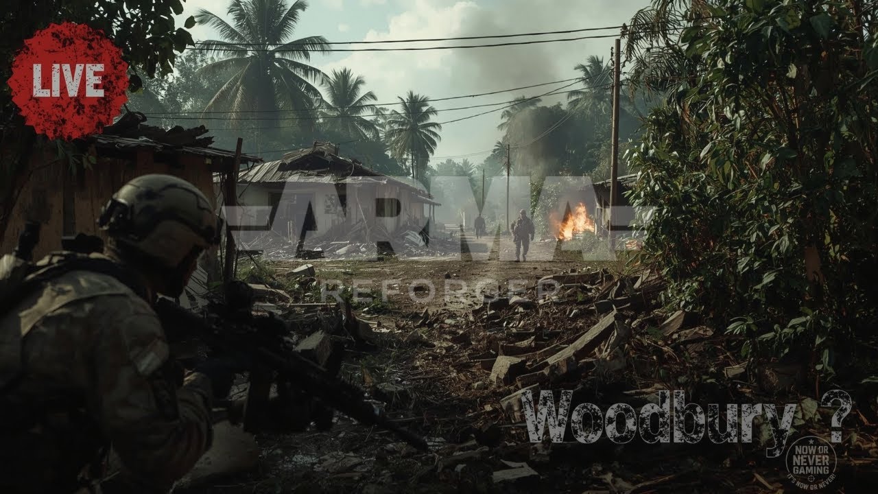 Why Is Everyone Talking About Woodbury? - Watch It Unfold LIVE in Arma Reforger! - YouTube