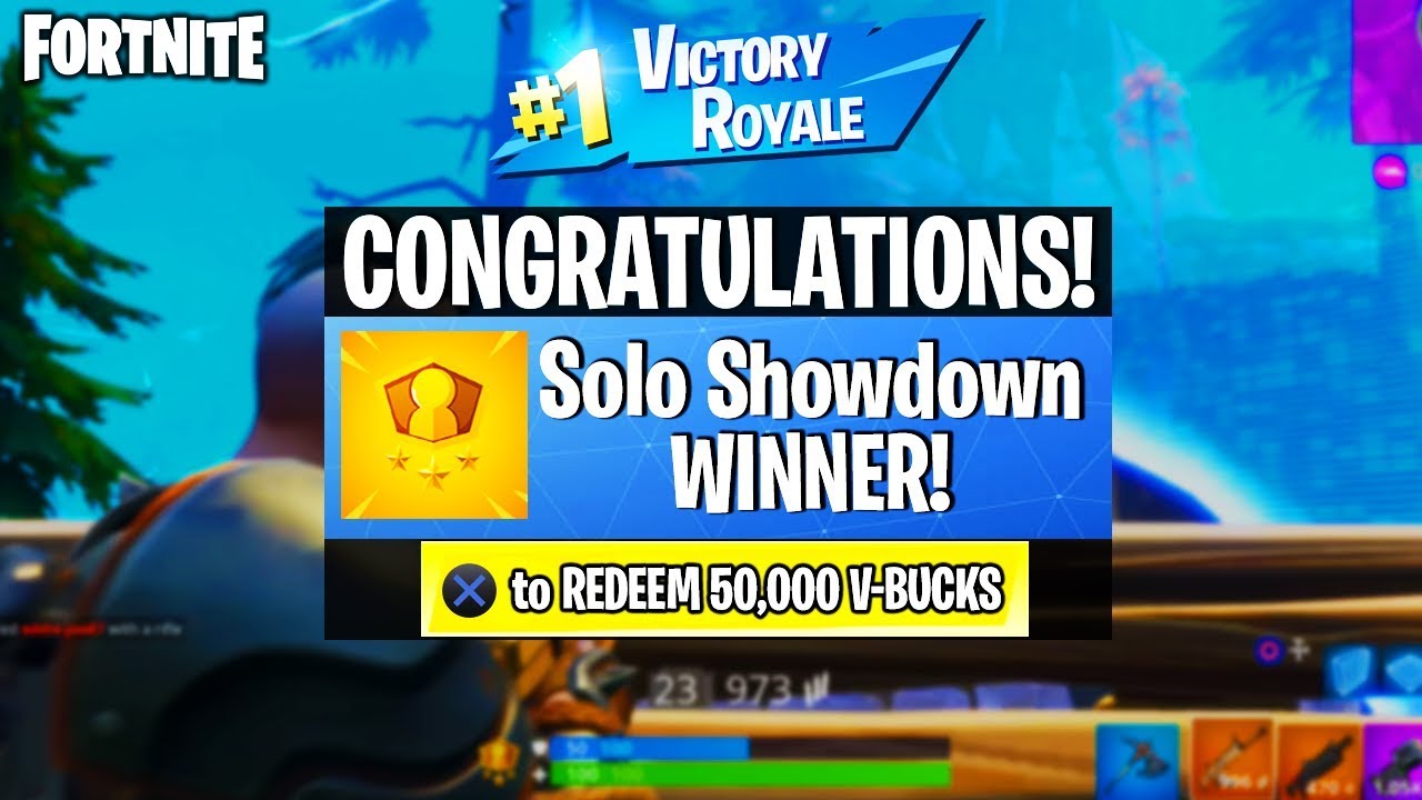 *EASIEST* WAY to WIN SOLO SHOWDOWN MATCHES in FORTNITE! - WIN FREE V ...