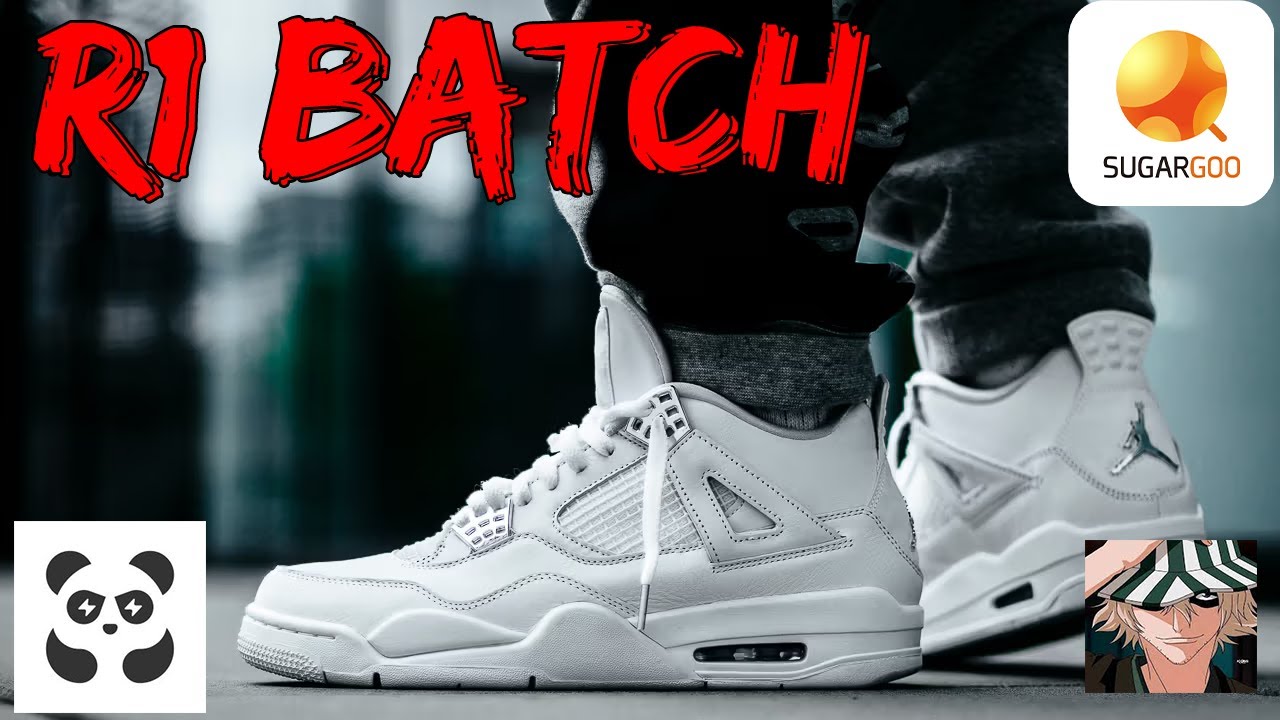 R1 BATCH JORDAN 4 PURES MONEY (Reps) - YouTube