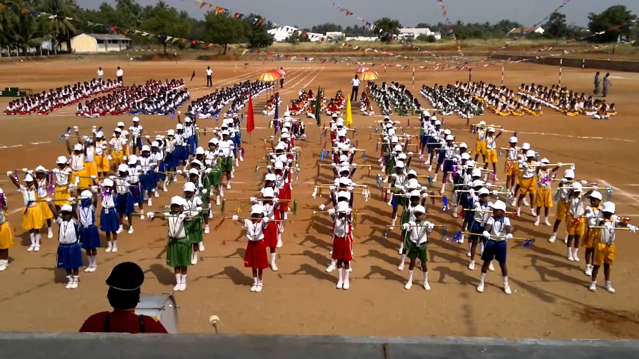 AVP SCHOOL , TIRUPUR. SPORTS DAY 2011-12 - YouTube