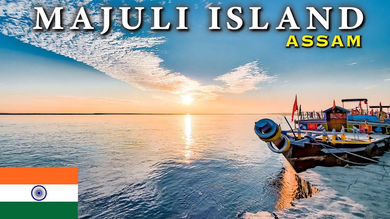 MAJULI ISLAND - Amazing day of PEOPLE, PLACES, FOODS, SUNSET, & KITTENS ...