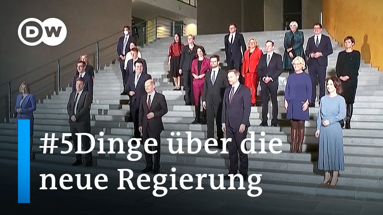 Bundeskanzler Scholz und sein Kabinett: 5 Fakten über die neue ...