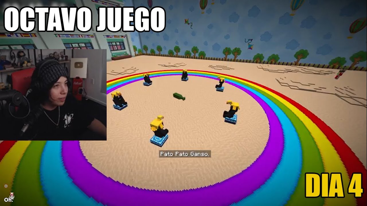 QUACKITY juega "PATO, PATO ¡GANSO!" 🦑🦆 (Juego 8 - Día 4) 22/11/25 (Al ...