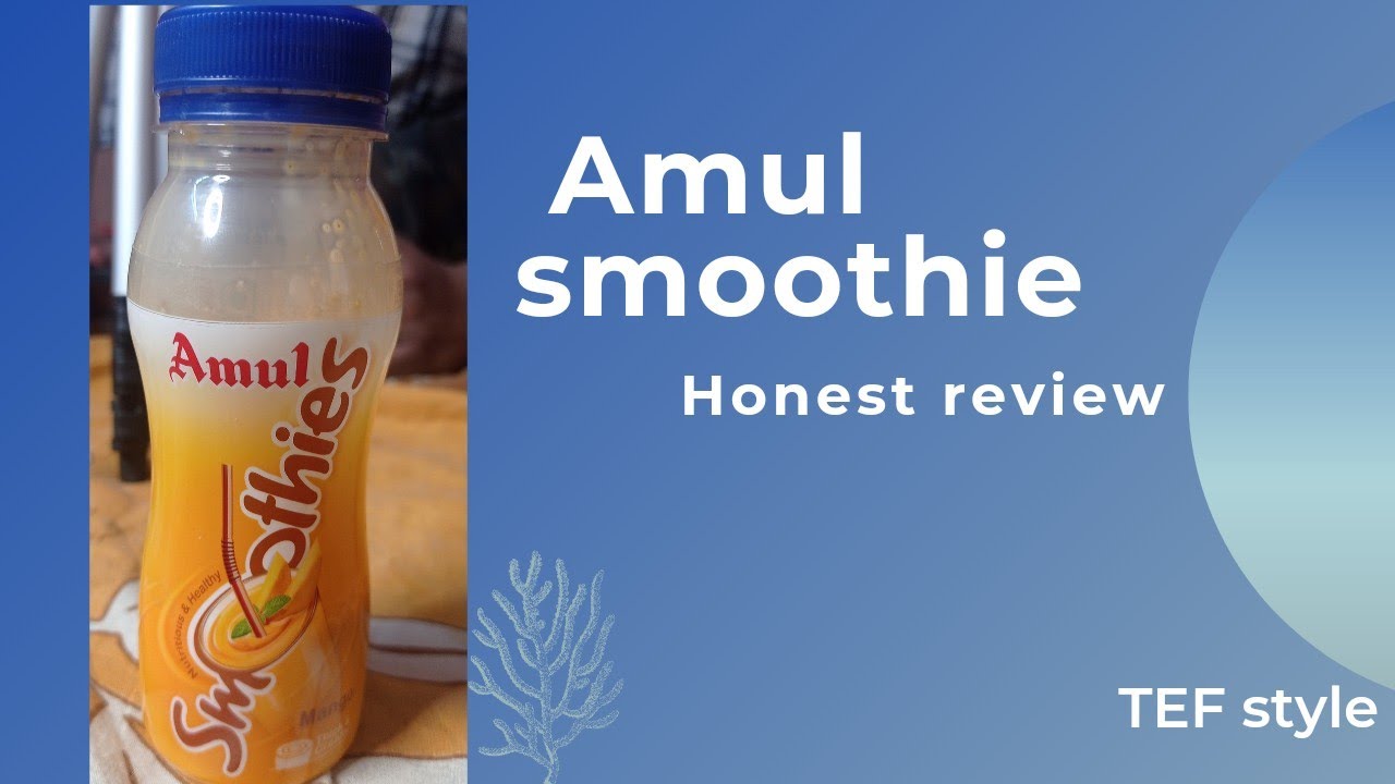 Amul Smoothie Honest review | Amul ka konsa naya product hai | amul ka ...