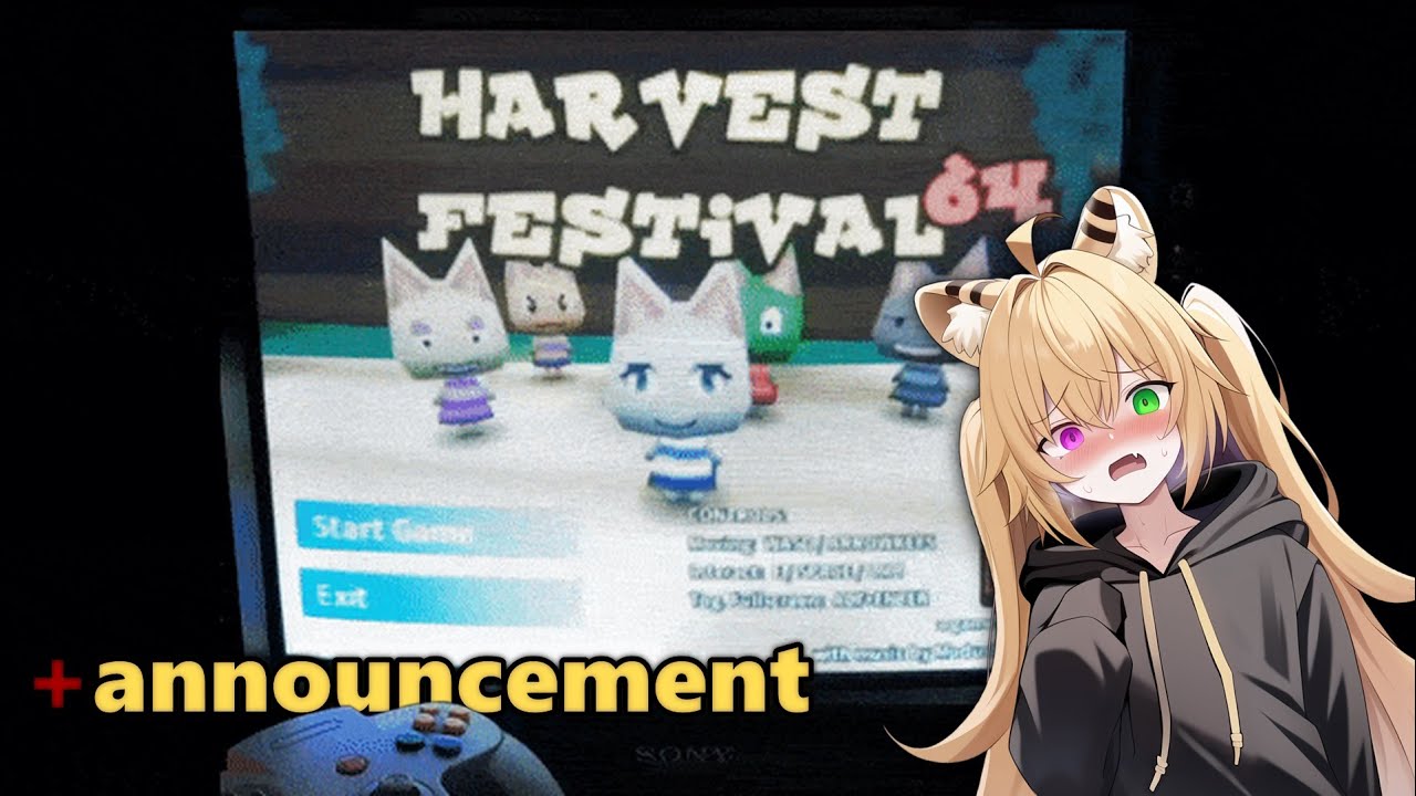 Tiger Boy Plays Cursed N64 Video Game + Announcement【Harvest Festival ...