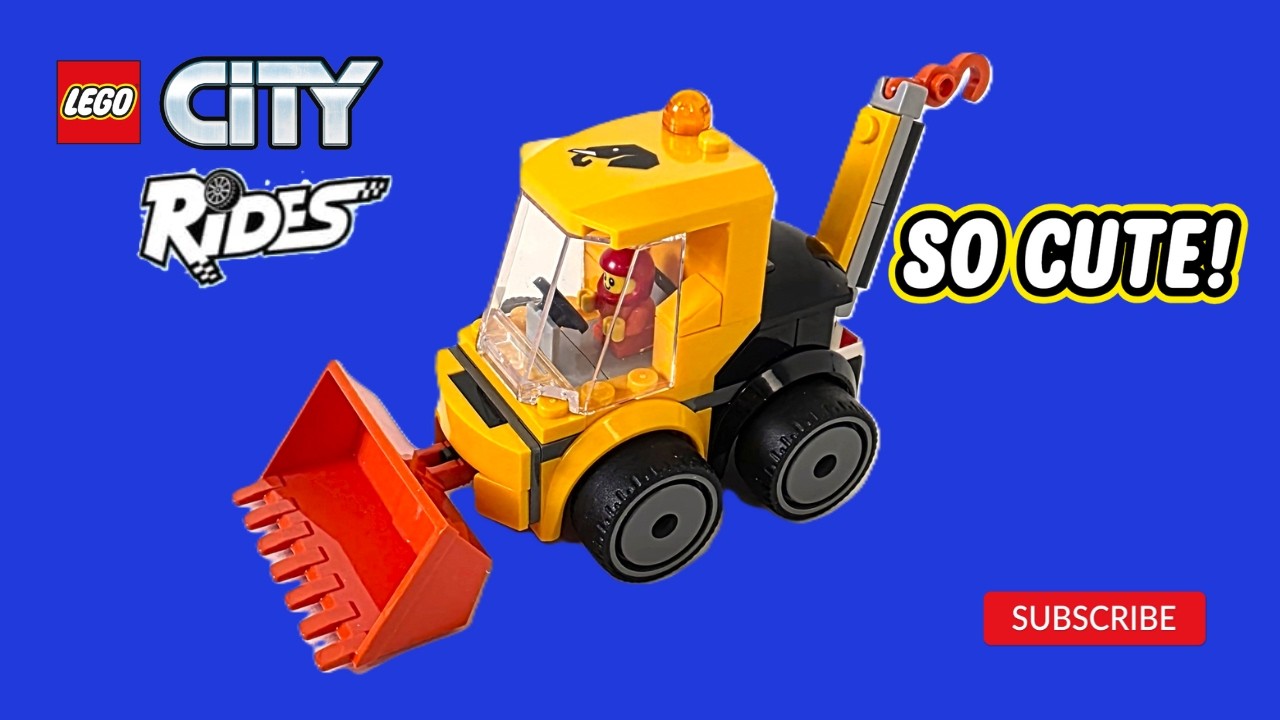 The Cutest LEGO Set of 2026! 60483 LEGO City Loader - YouTube