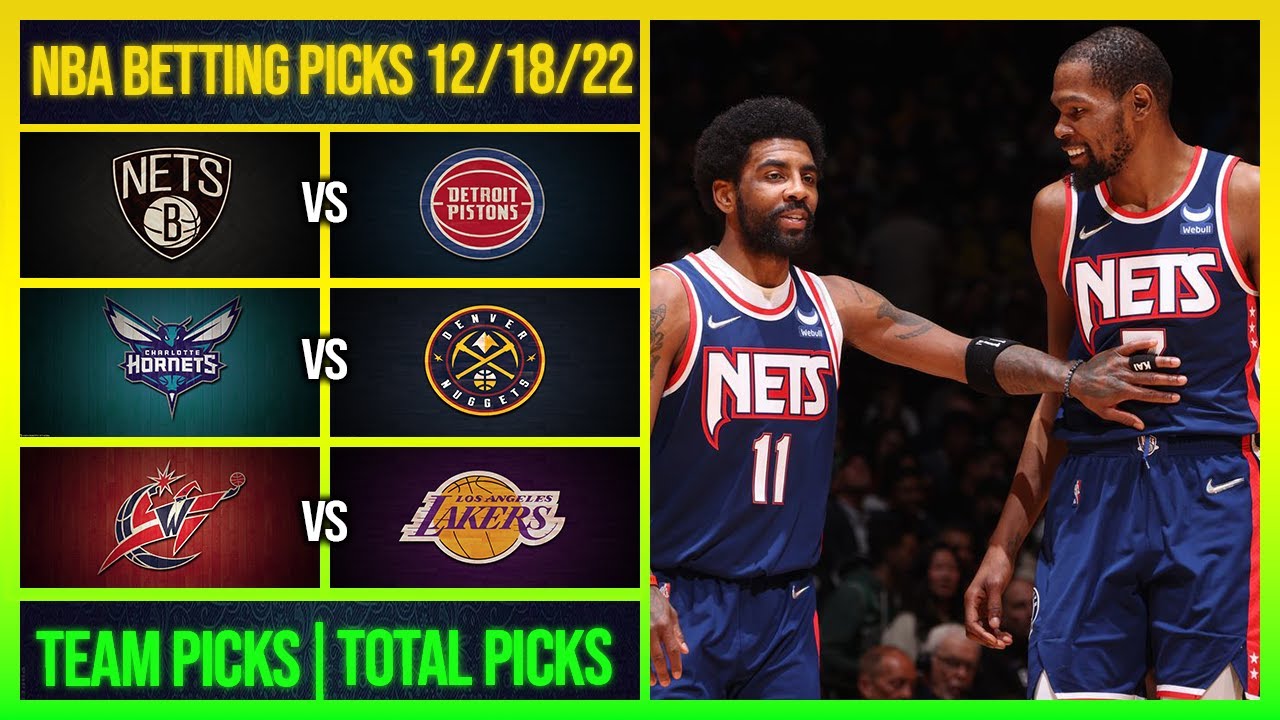 FREE NBA Picks Today Sunday 12/18/22 NBA Betting Predictions - YouTube