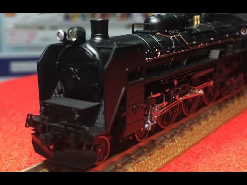 TOMIX Nゲージ C61形蒸気機関車 (20号機) - YouTube