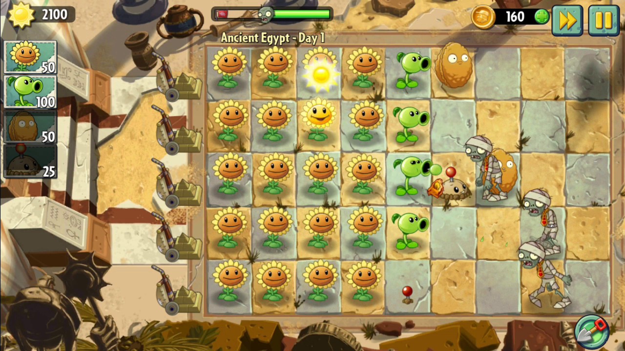 2017 Game Vui - Zombies and Plants bắn ma #1 - YouTube