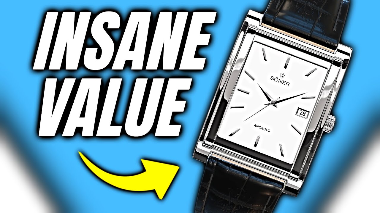 New King of Affordable Tank Watches - YouTube