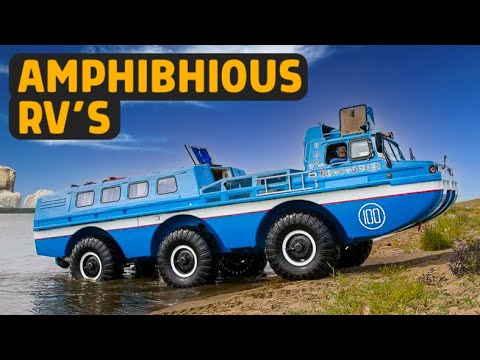 6 Insane RV's That Both Float and Drive - YouTube