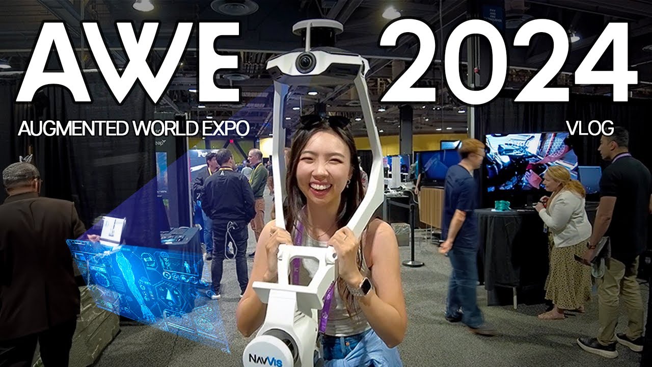 Come with me to the world's largest XR conference! | AWE USA 2024 | VR/AR/MR - YouTube