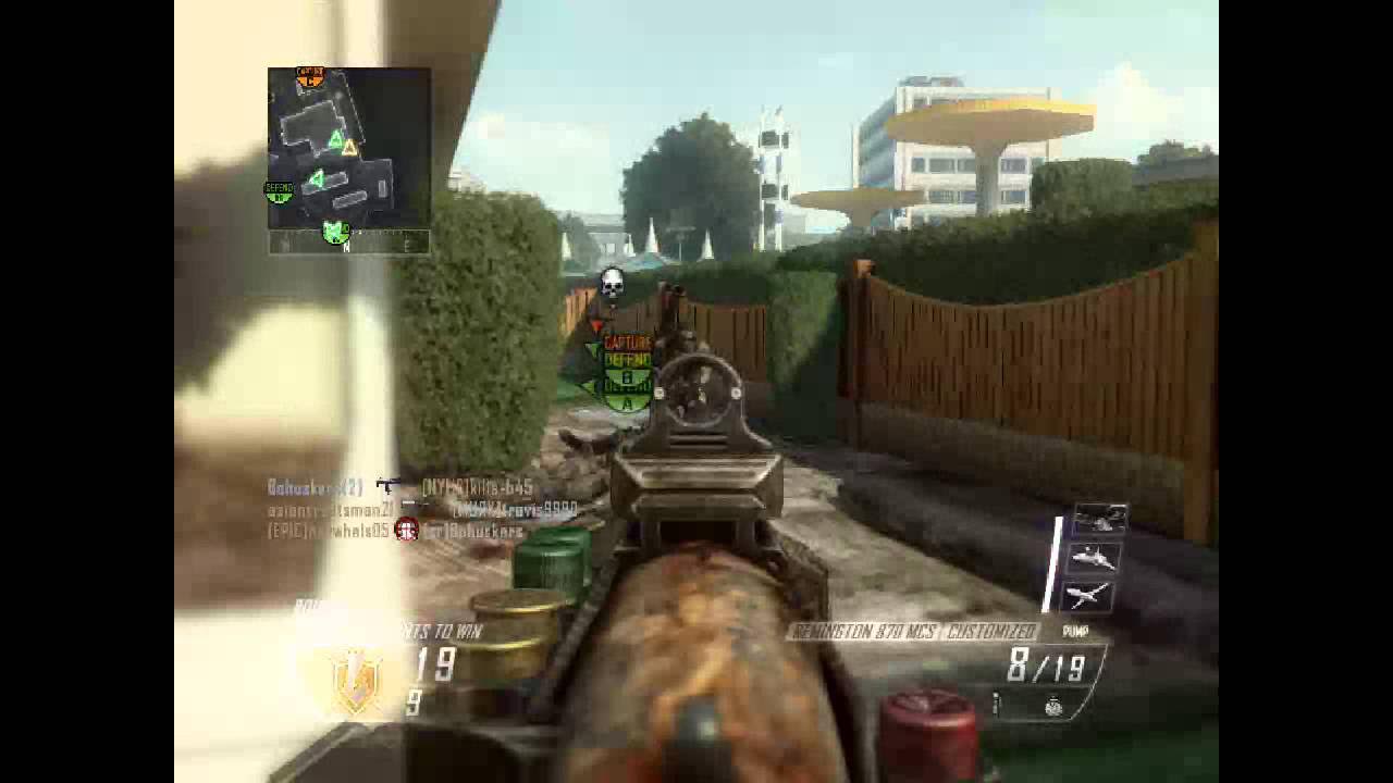 Black ops 2 gold camo unlocked with the R870 MCS - YouTube