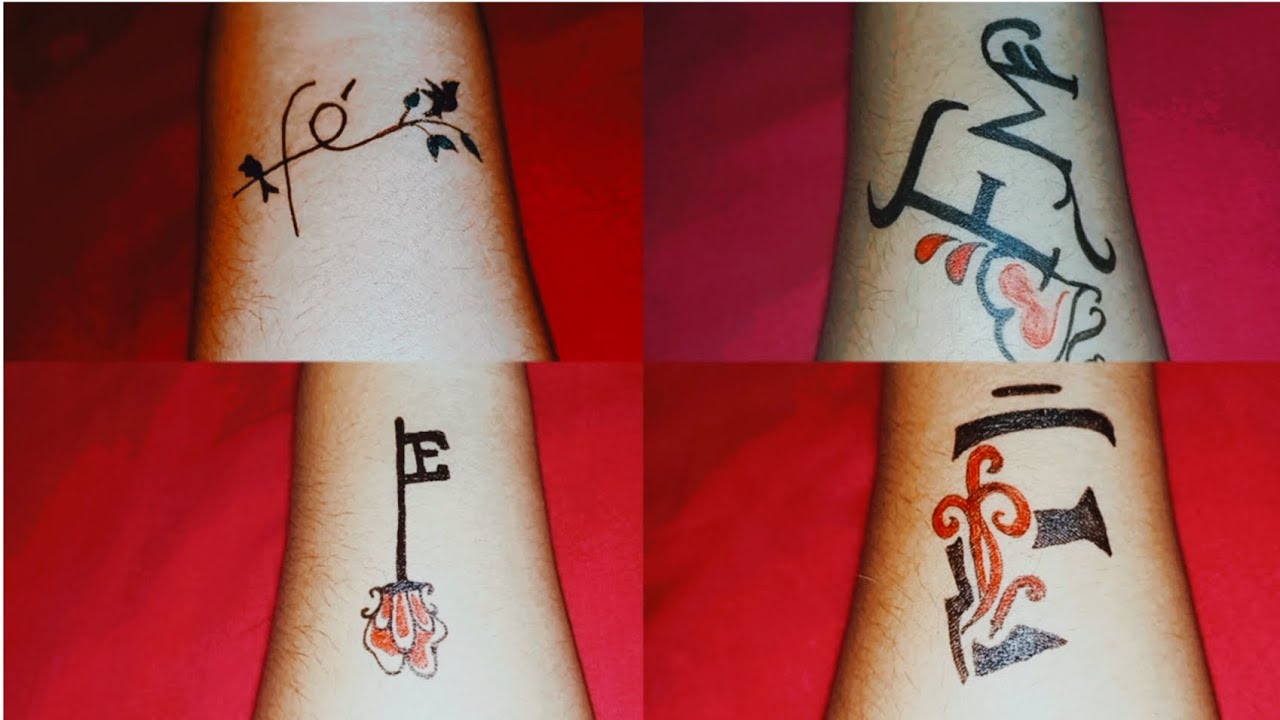 F combination tattoo ideas **F letter tatto design - YouTube