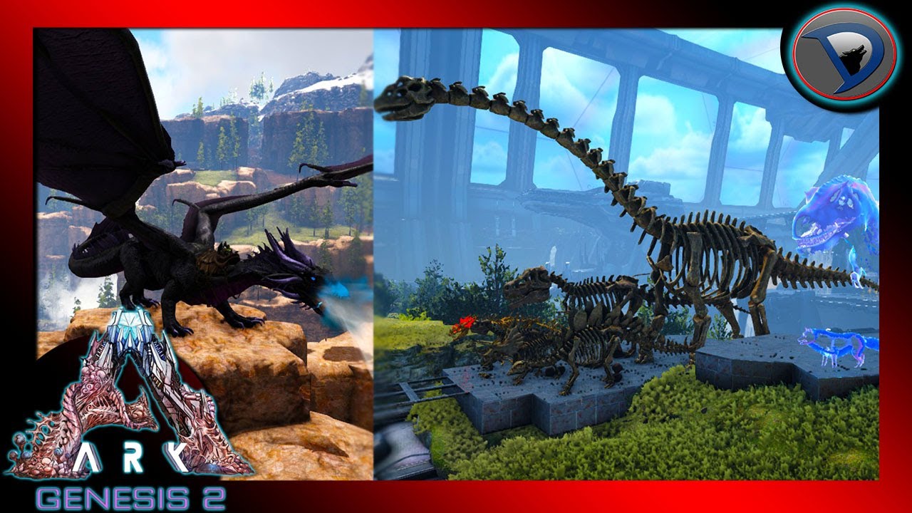 Ark Gen2 Cluster Adventure! Ep 25: Atlas Storm Drake Taming & Halloween ...