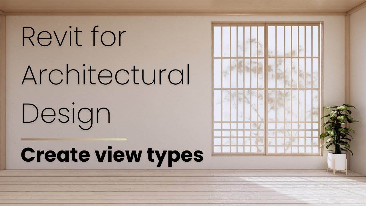 Revit Tutorial - Create view types - YouTube