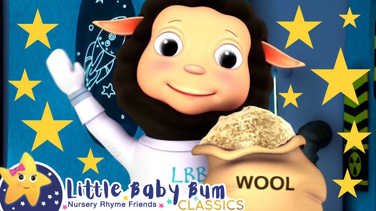 Baa Baa Black Sheep (In Space⁉︎) | Little Baby Bum Animal Club | Fun ...