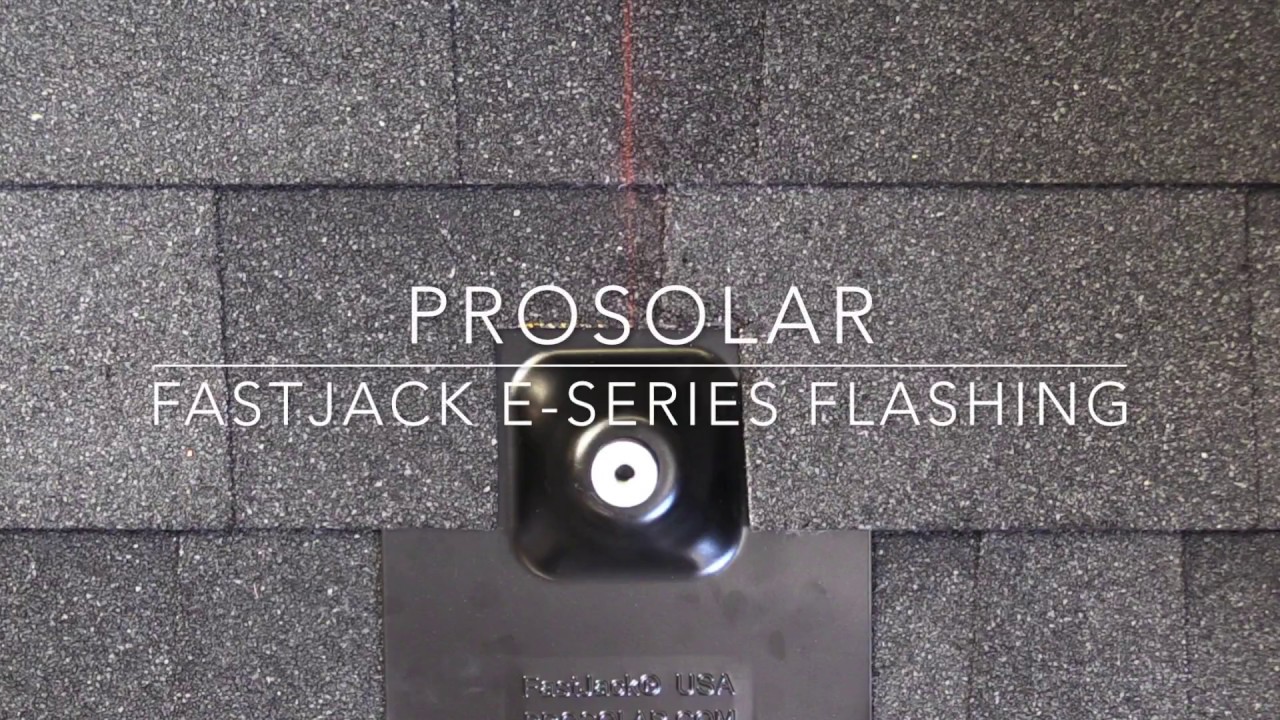 ProSolar FastJack® E-Series Installation - YouTube