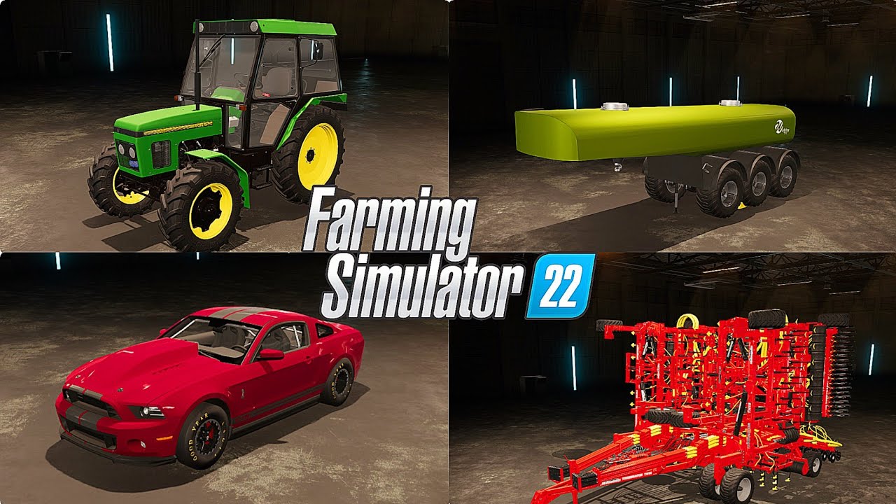 NEW MODS PREVIEW [ 21 Mods ] JOHN DEERE | FORD MUSTANG & MORE - Farming ...