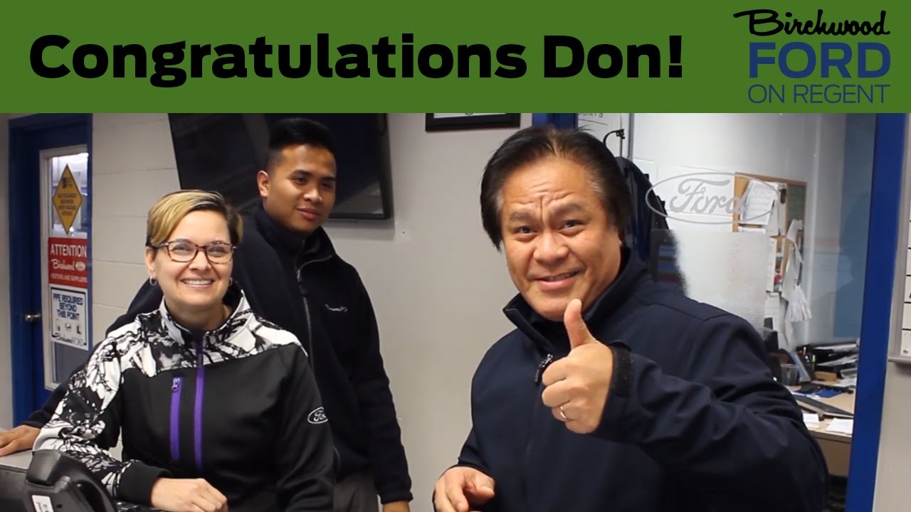 Congratulations Don Jenkins! - YouTube