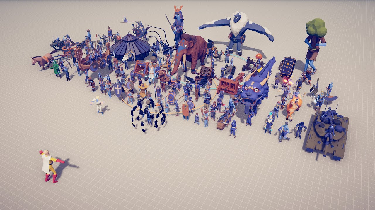 SAITAMA vs EVERY FACTION (legacy) - Totally Accurate Battle Simulator ...
