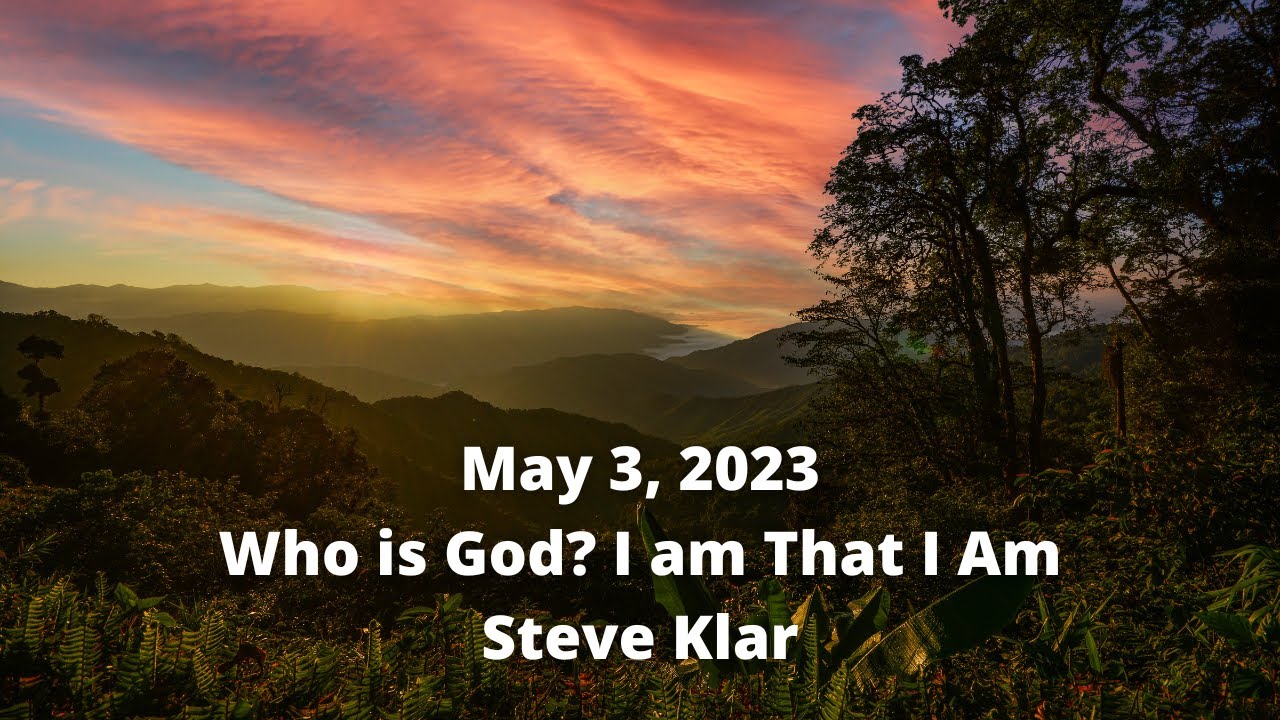Who is God? I Am That I Am - YouTube