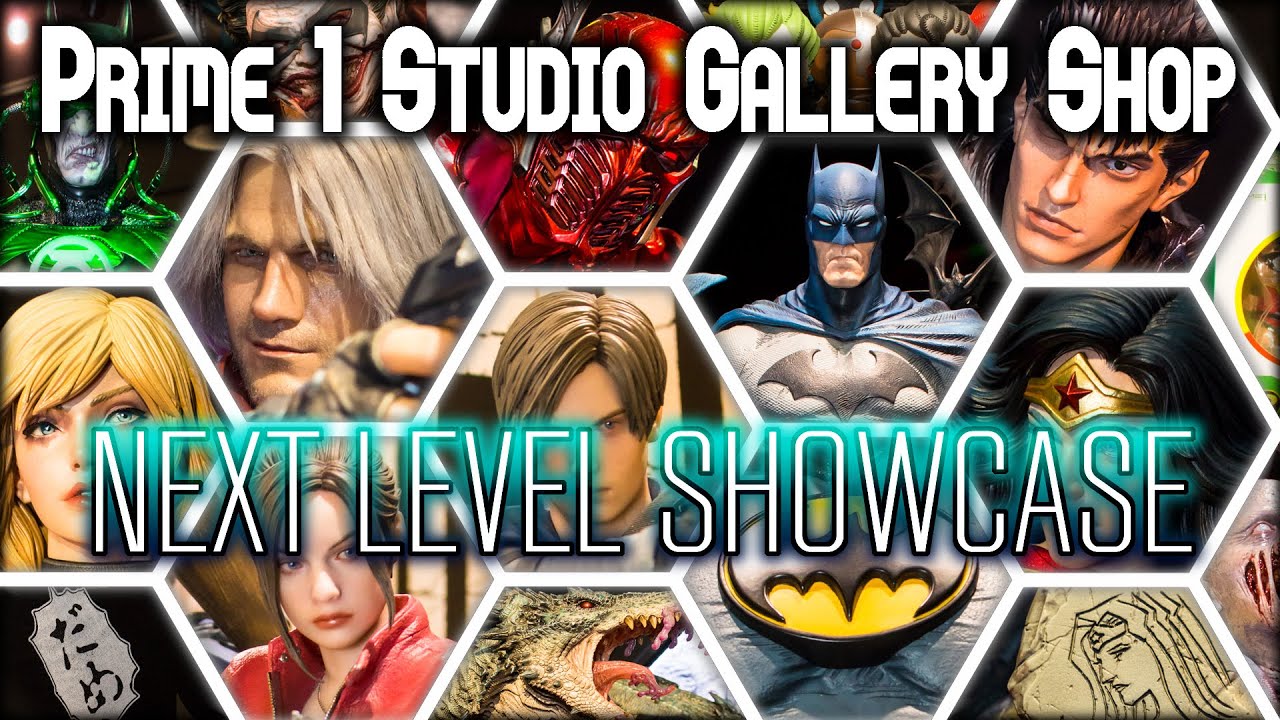 Prime 1 Studio Gallery Shop NEXT LEVEL SHOWCASE - YouTube