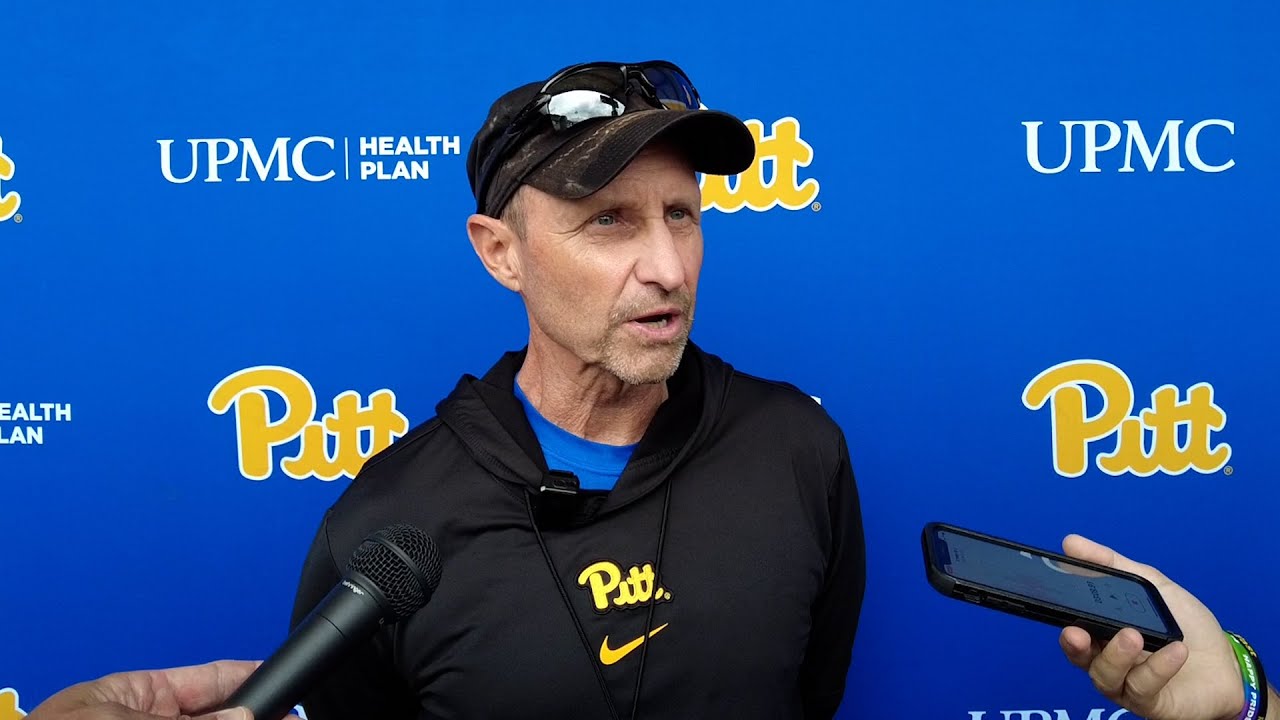 Pitt Football | Training Camp | Randy Bates | 8/16/2023 - YouTube