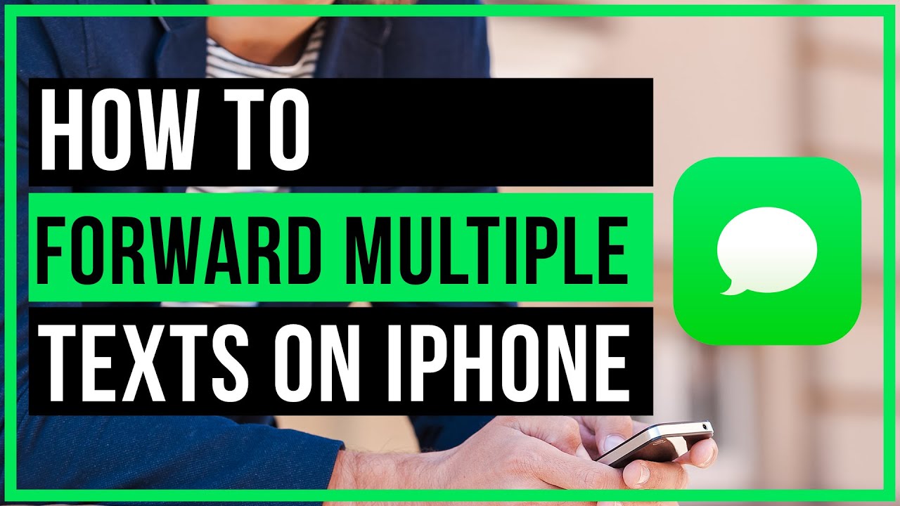 How To Forward Multiple Text Messages On An IPhone YouTube How To Forward Multiple Text Messages On An IPhone YouTube