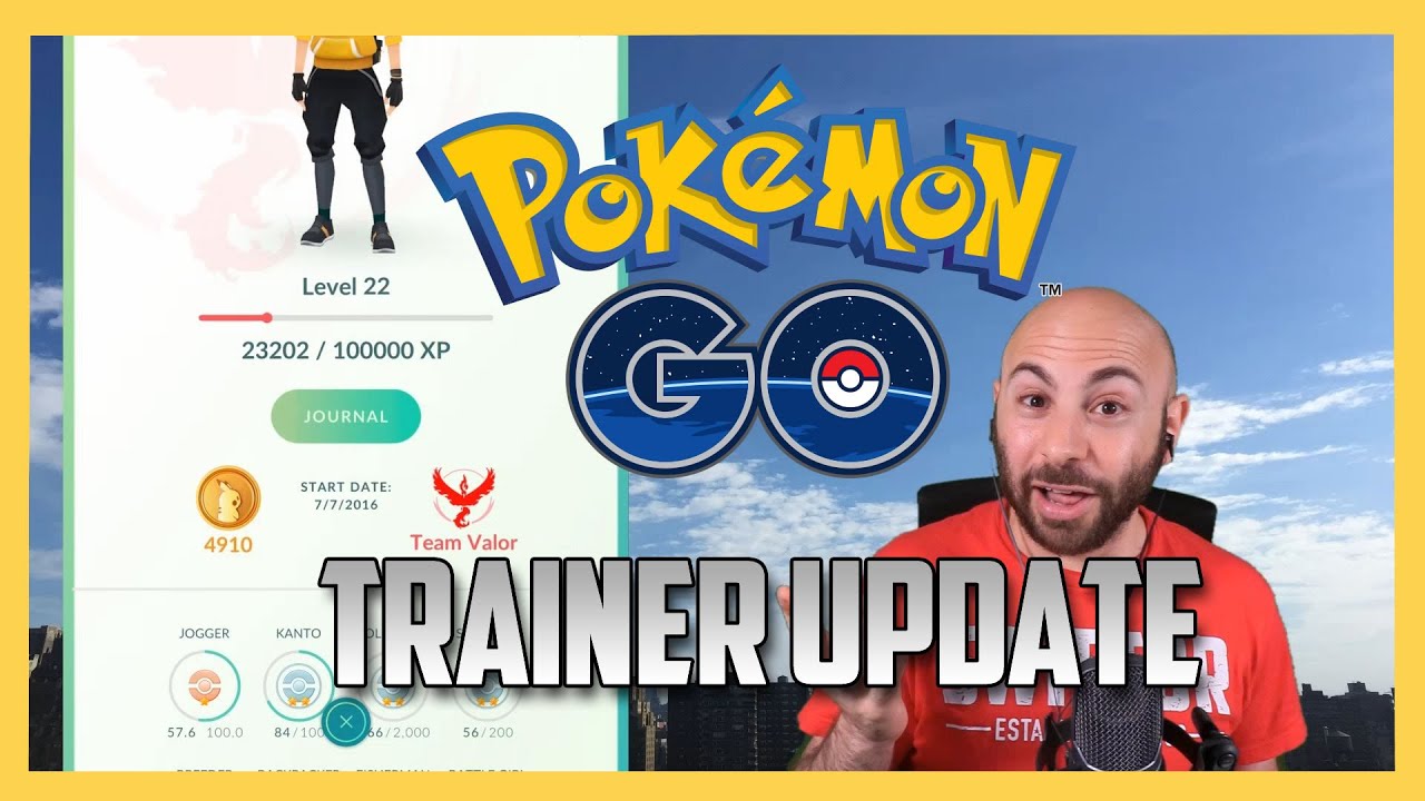 Pokemon GO Trainer Update - July 16th Update - ROAD TO CATCHING EM ALL ...