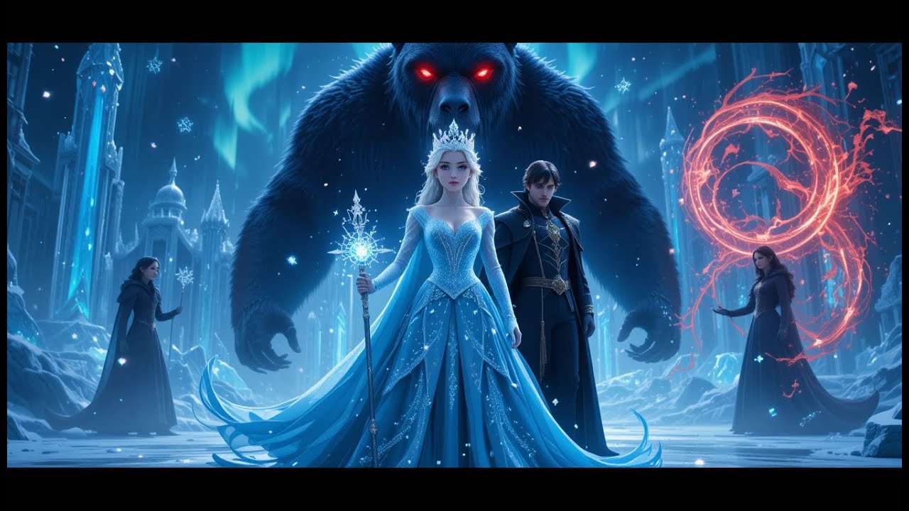 ️ Snow Queen & The Cursed Bear 🐻 | A Frozen Magical Bedtime Story for ...