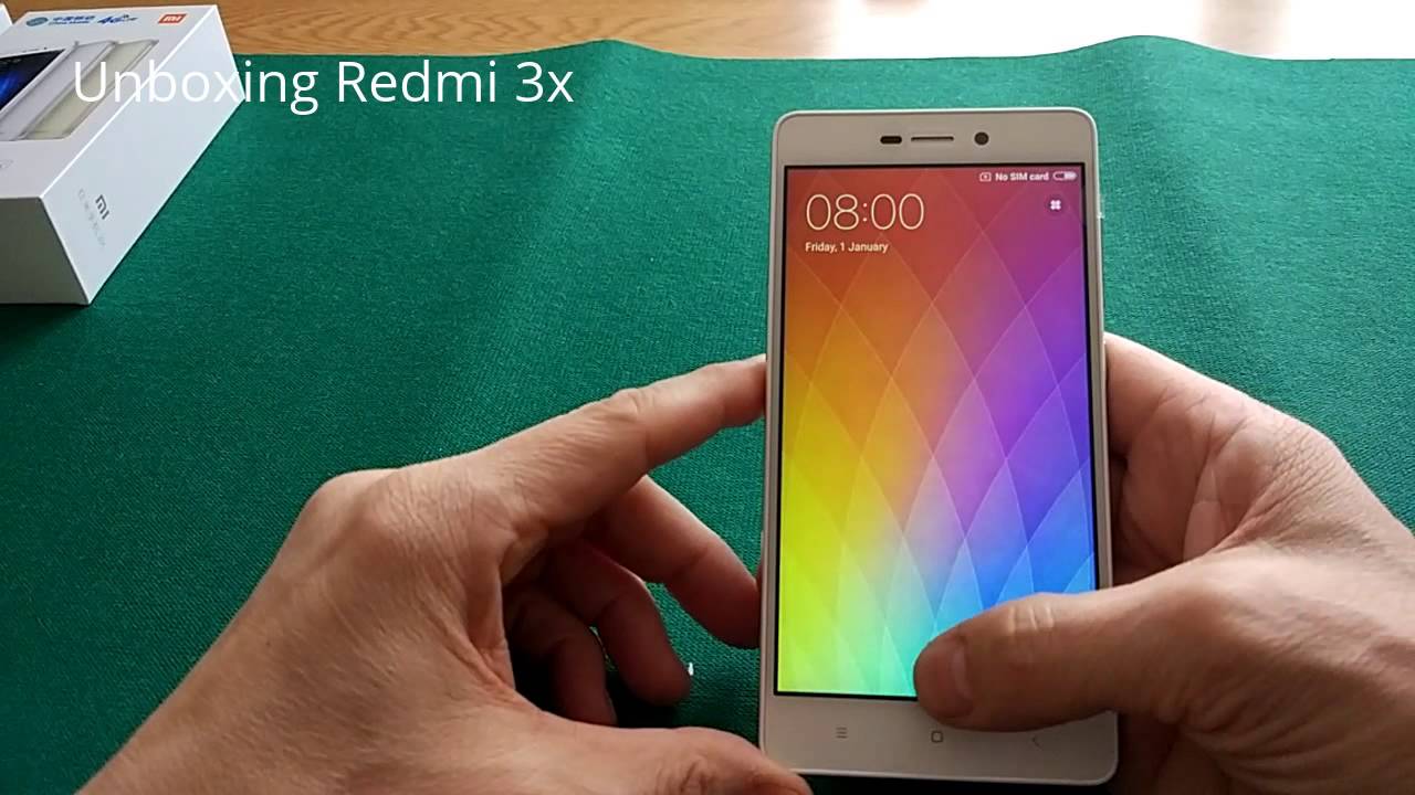 Unboxing Xiaomi Redmi 3x - YouTube