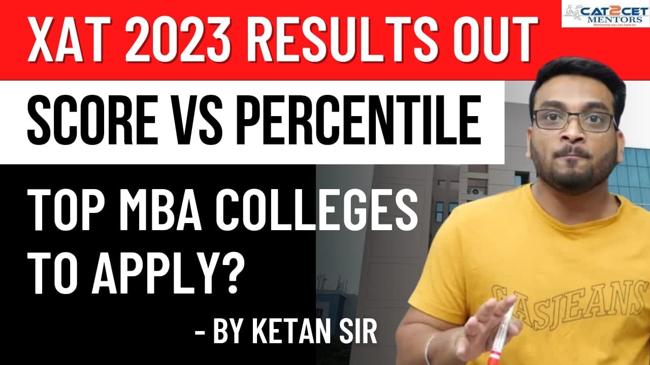 XAT 2023 Results Out | Score vs Percentile | XAT Result Discrepancy ...