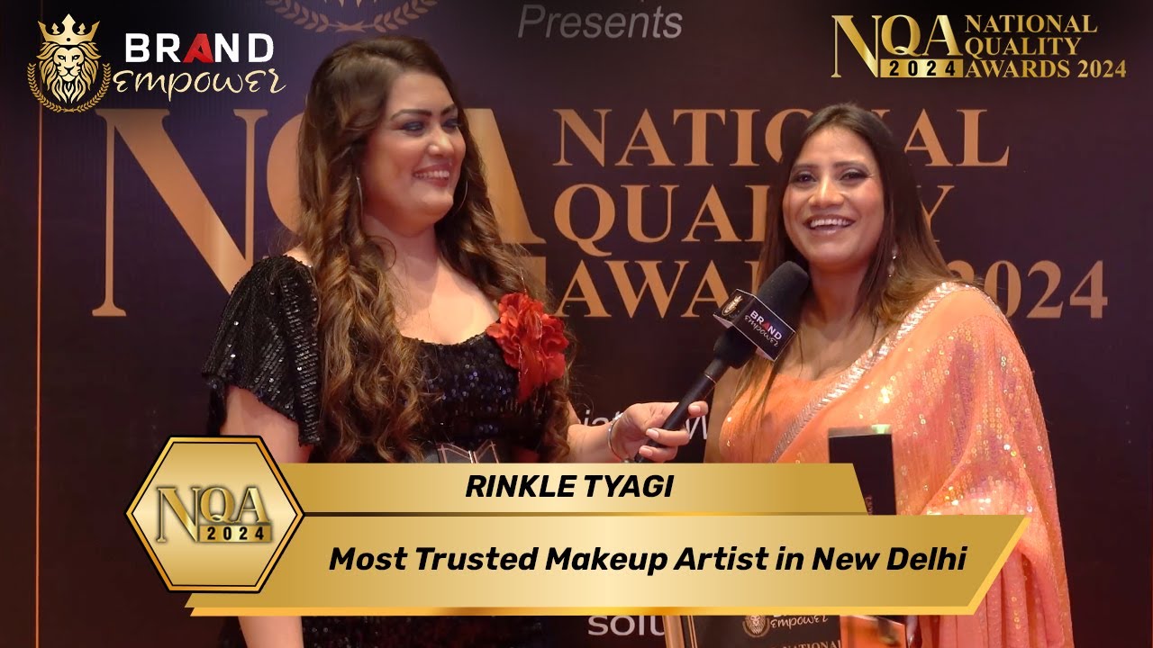 Rinkle Tyagi | Red Carpet Interview at National Quality Awards 2024 by ...