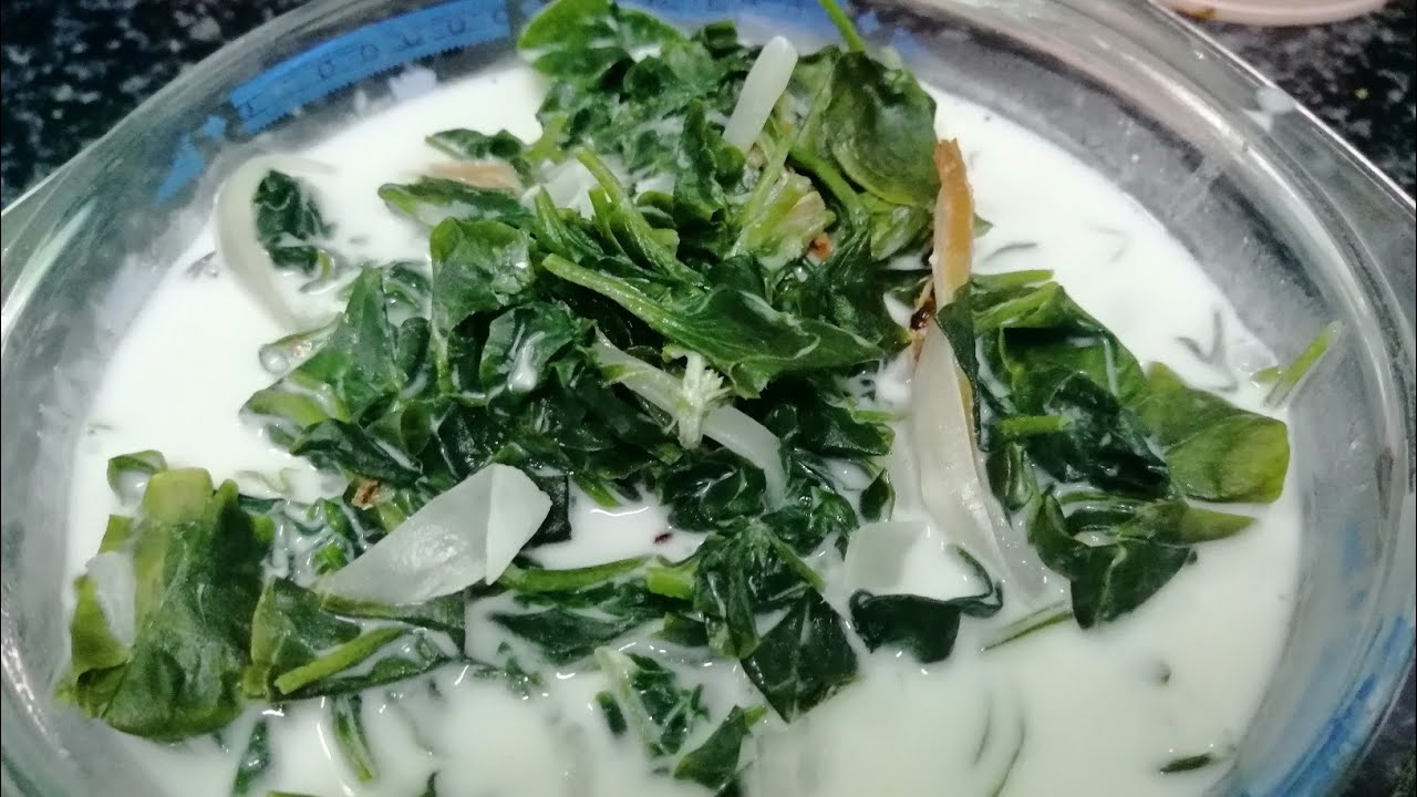Resepi Simple || Bayam Brazil Masak Lemak Putih || Sayur Paling Sedap ...