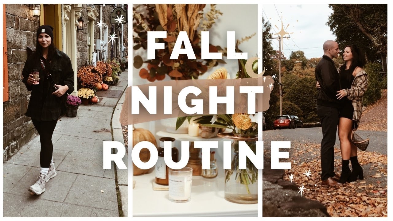 FALL NIGHT ROUTINE 2020 | Productive + Healthy Habits For Better Sleep ...