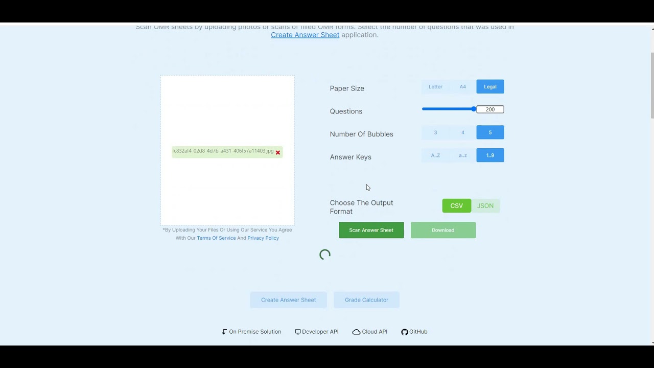 ScanAnswerSheet - YouTube
