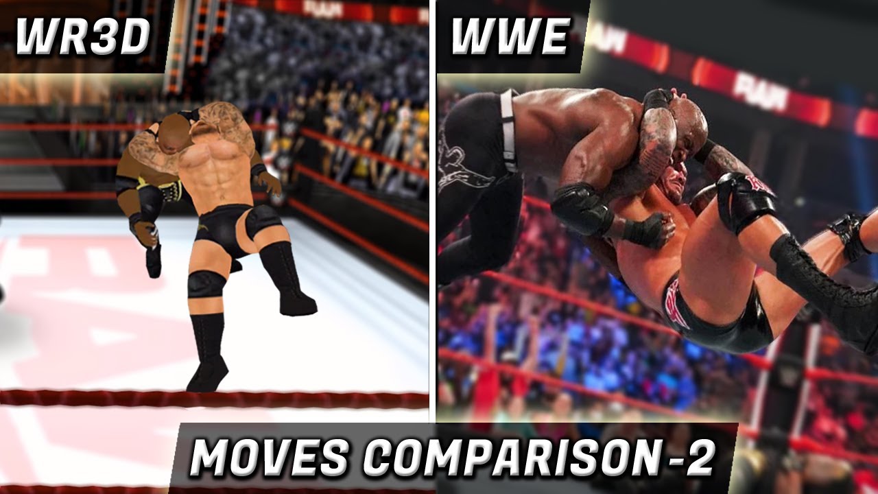 Real Life of WR3D Moves | Part-2 | WWE Moves In Wrestling Revolution 3D ...