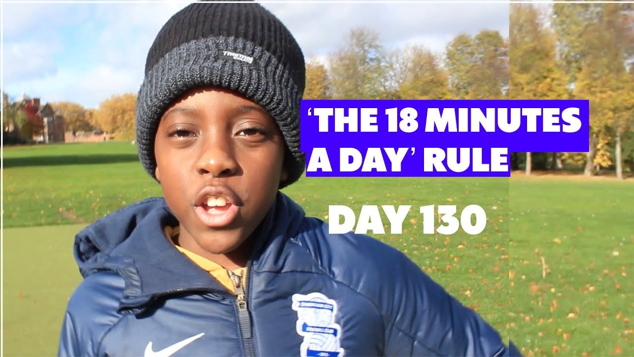 The 100-hour rule - DAY 130 (256 juggles) - YouTube
