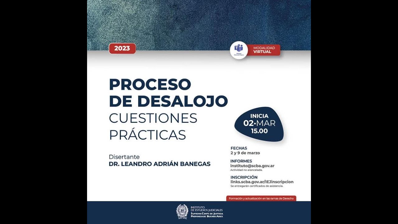 PROCESO DE DESALOJO II - YouTube