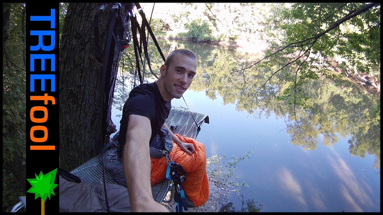 Tree Camping on a Portaledge - YouTube