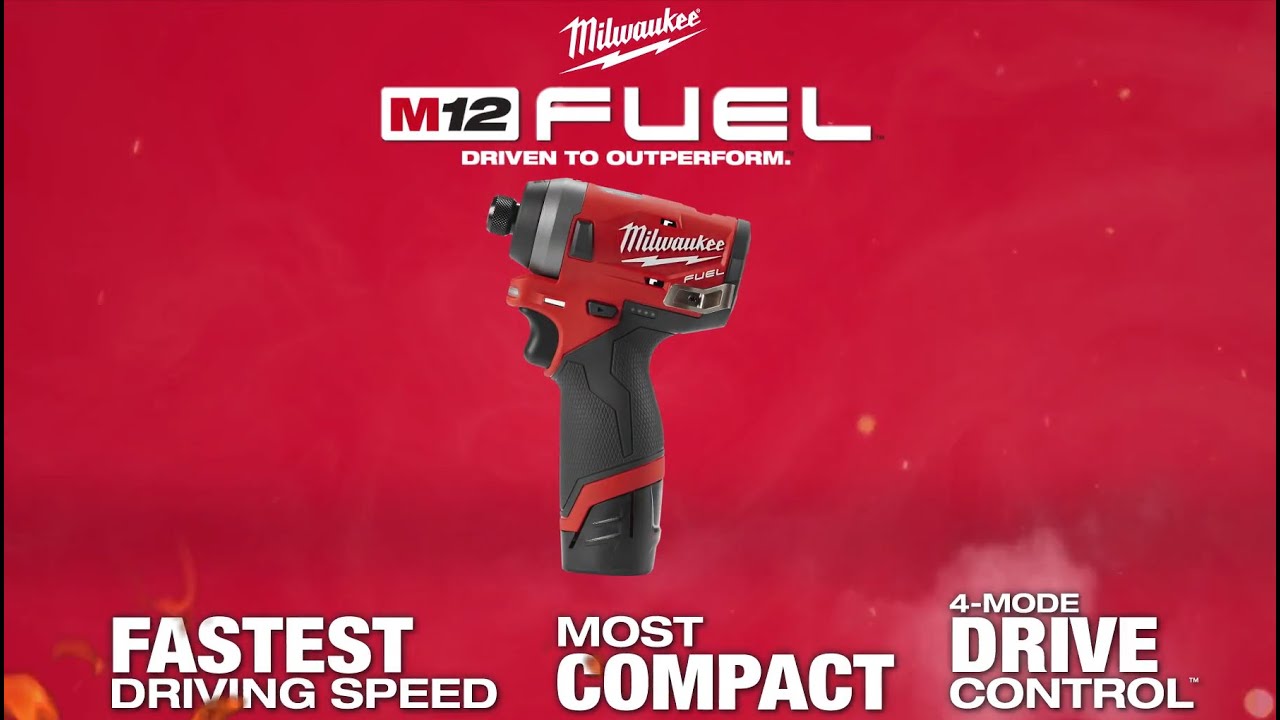 M12 FUEL™ 1/4" Hex Impact Driver | M12 FID - YouTube