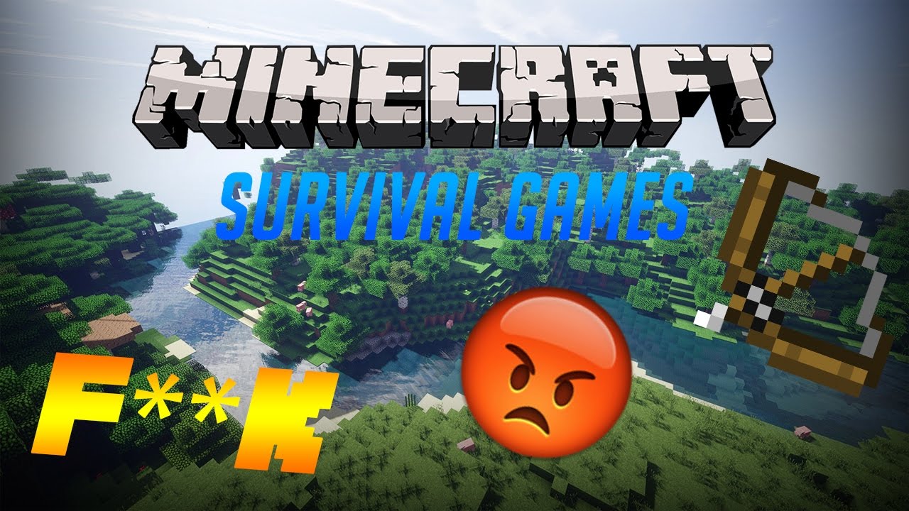 SWEARING TOO MUCH | MINECRAFT SURVIVAL GAMES (SORRY) - YouTube